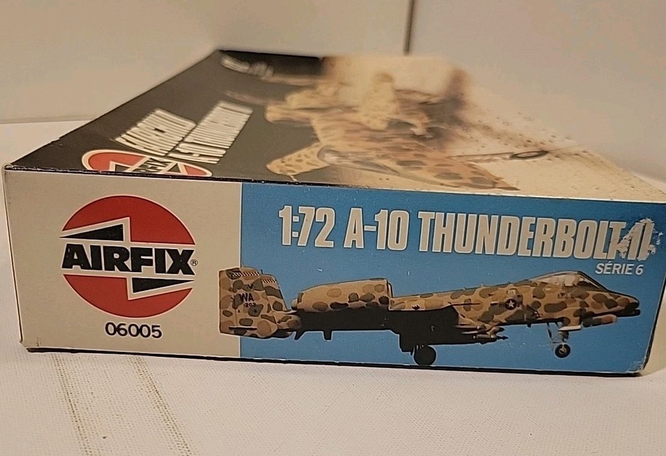 Airfix Fairchild A-10 Thunderbolt II 1/72 Scale Model Kit No. 06005 ...