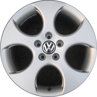 17" VOLKSWAGEN GOLF WHEEL RIM FACTORY OEM 69871 2006-2012 SILVER | eBay