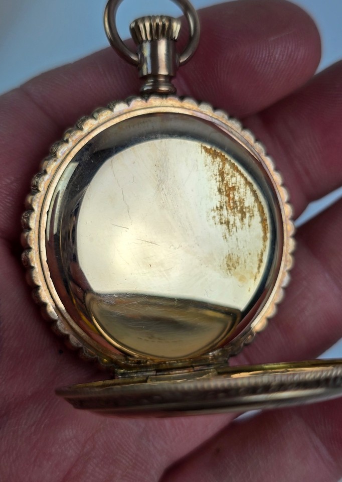 Elgin 15j Grade 132 Pocket Watch Super Fancy GF Hunter Case Size 6s Not ...