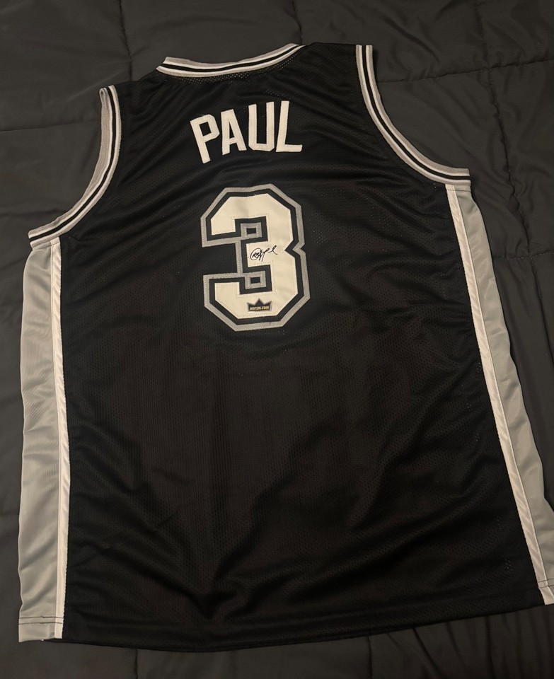 Chris Paul CP3 Signed San Antonio Spurs Basketball Jersey NBA | eBay