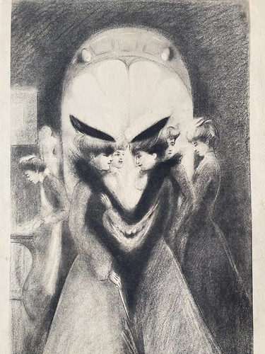 Antique Devil Metamorphic Art Print Wotherspoon Gossip & Satan ...