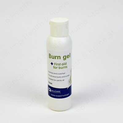 Emergency Burn Relief Gel Cooling & Soothing Gel for Burns. 120ml ...