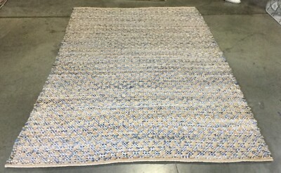 BLUE / NATURAL 5' X 8' Broken Thread Rug, Reduced Price 1172658309 ...