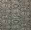 BALLARD DESIGNS PEARCE NOIR BLACK TRIBAL FLORAL JACQUARD FABRIC BY THE ...