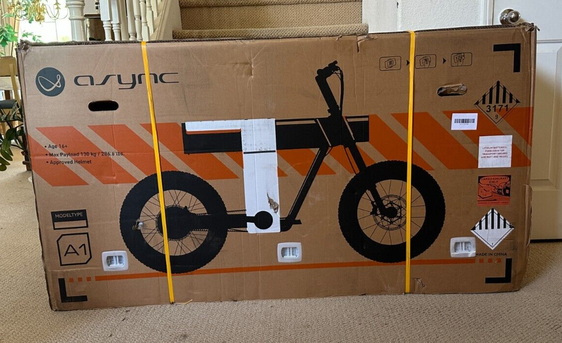 Async A1 Pro Ebike 35 MPH e-Bike 150 Mile Range Local Pick Up LA ...
