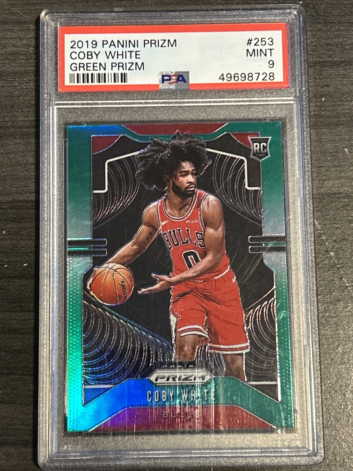 2019-20 Panini Prizm #253 Coby White Prizms Green Rookie PSA 9 | eBay