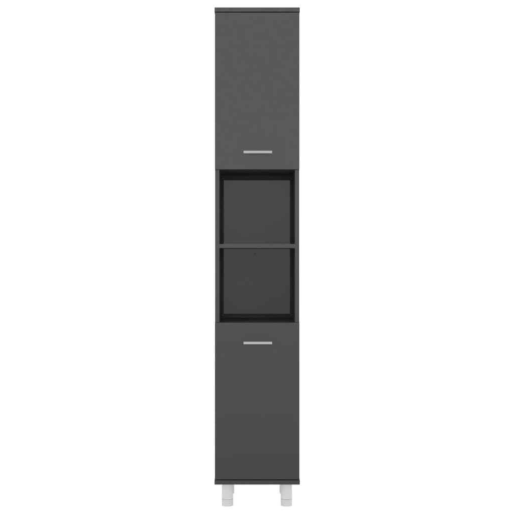 Tall High Bathroom Cabinet Bathroom Storage Cupboard Tallboy Unit ...
