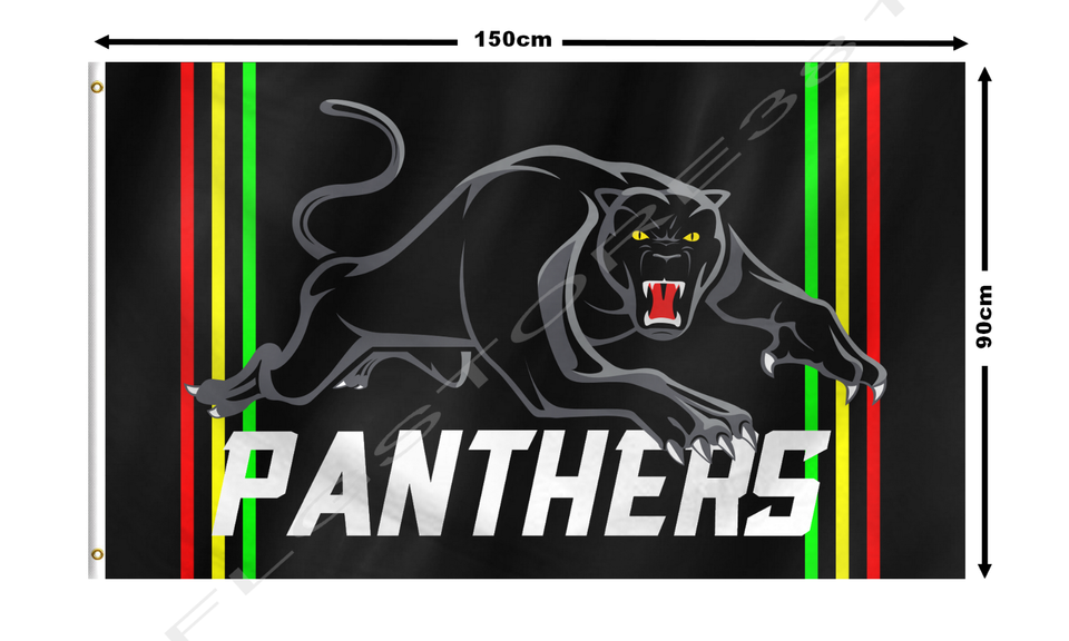 Nrl Penrith Panthers Flag Banner 3X5 Ft Sydney Rugby Fans | eBay