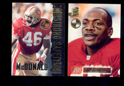 1994 Stadium Club TIM MCDONALD San Francisco 49ers Members Only Rare ...