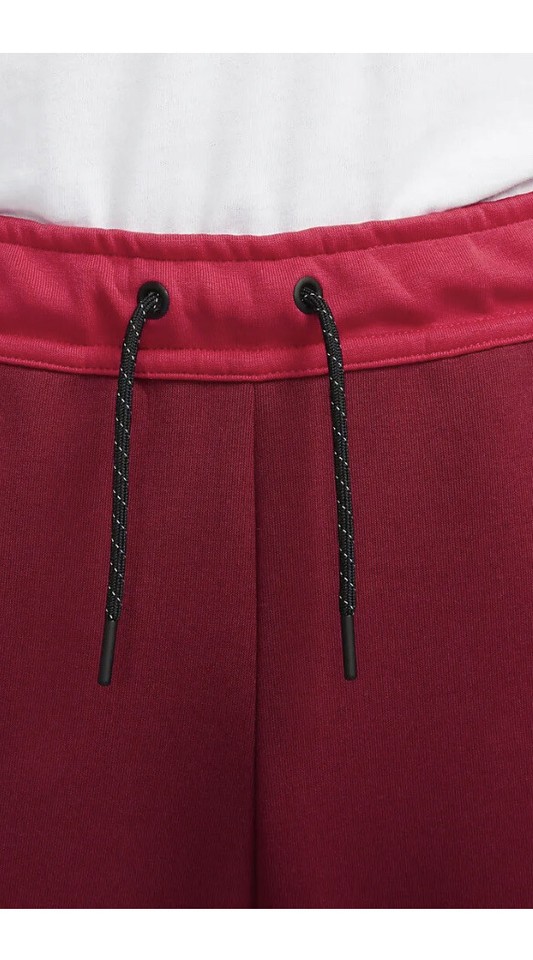 Nike Tech Fleece Joggers Size M Berry Red Sweatpants Men Sports CU4495 ...