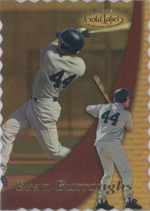 2000 Topps Gold Label - Sean Burroughs #88 Class 1 Gold /100 for sale ...