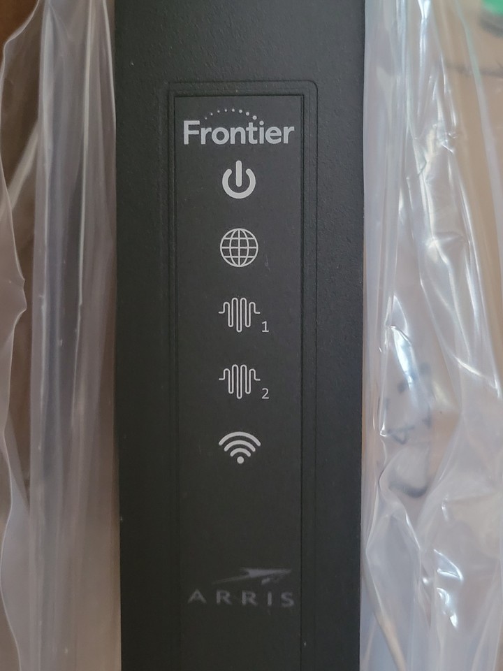 Arris Frontier NVG443B Dual Band Wi-Fi VDSL2 Modem Router Gateway & Cat ...