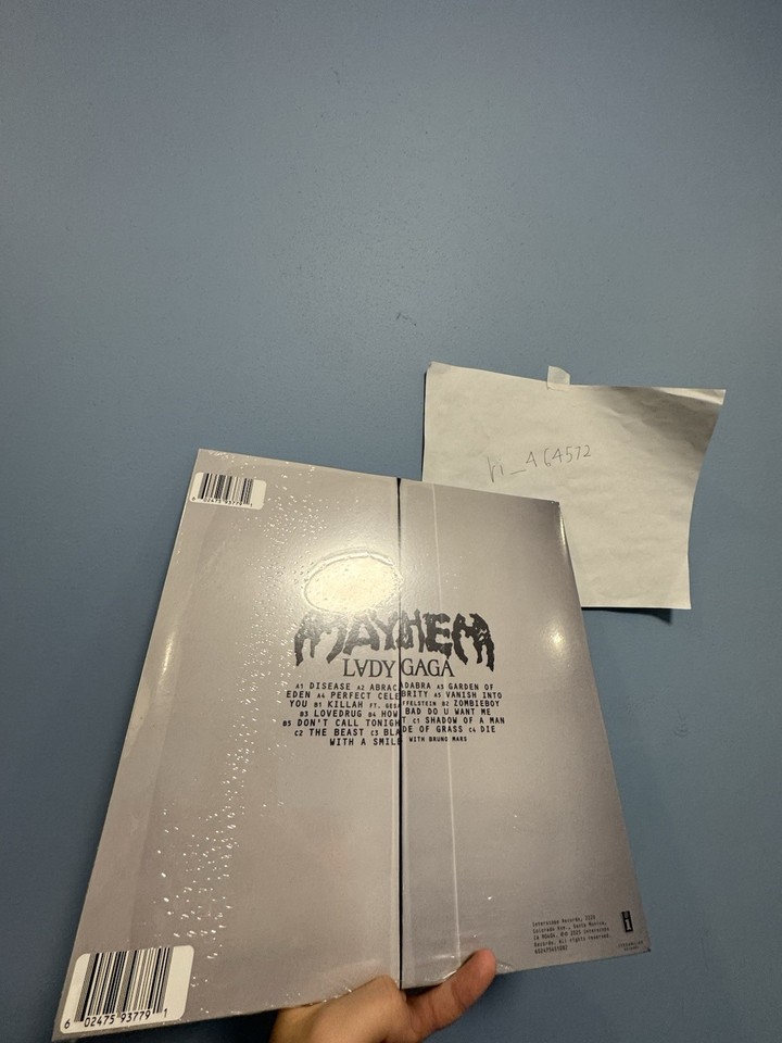 Lady Gaga Mayhem Indie Store Exclusive Signed Vinyl Sealed New FAST ...