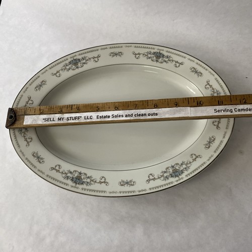 Vintage WADE "Diane" Fine Porcelain China Japan Oval Serving PLATTER 12 ...