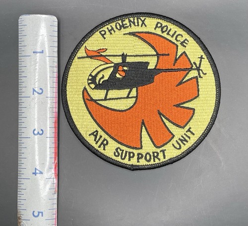 PHOENIX ARIZONA Police Department AIR SUPPORT UNIT Helicopter Patch | eBay