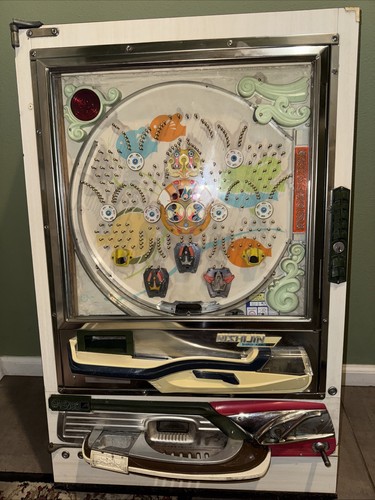 Vintage Nishijin Pachinko Machine, Double Spinners, It Works | eBay