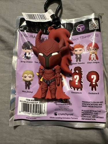 Solo Leveling Series 1 Figural Bag Clip Igris | eBay
