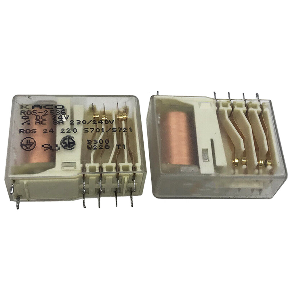 2Pcs KACO ROS-2536 24VDC Safety Relay 12Pins 8A 230/240VAC | eBay