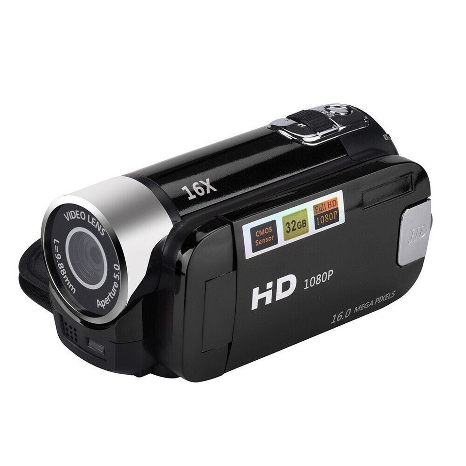 1080P HD Camcorder Digital Video Camera TFT LCD 24MP 16X Zoom DV AV ...