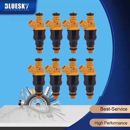 8pcs New Fuel Injectors EV1 GM TPI 22lb/3Bar 5.7L 5.0L 1985-1992 ...