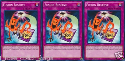 Fusion Reserve X 3 YUGIOH LDK2-ENK37 - Unlimited | eBay