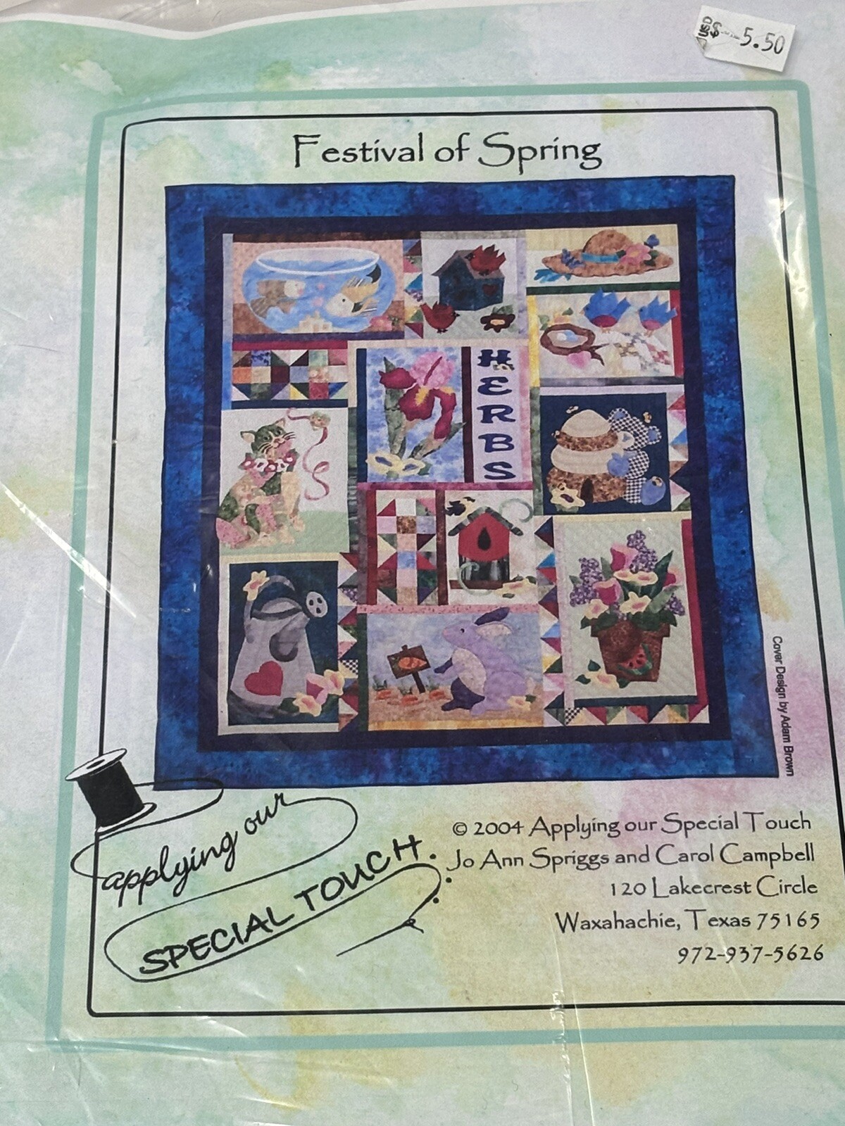 Festival Of Spring 12 Month Quilt Appliqué Pattern Kit Applying Our ...