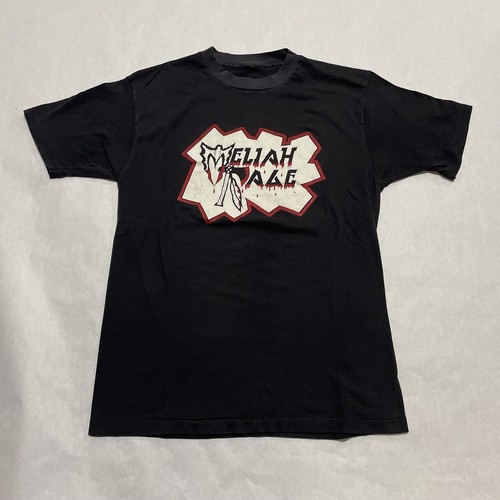 Vintage 80s Meliah Rage Concert T Shirt Large Heavy Metal Rock Band Tee ...