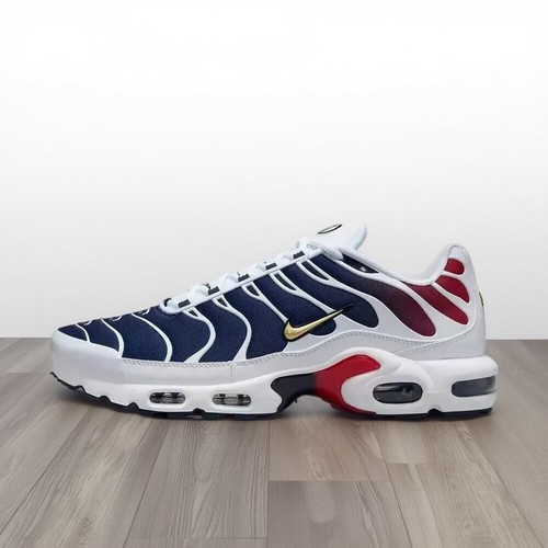 Nike Air Max Plus TN Blue/Red/White Men's Sports shoes ️ | eBay