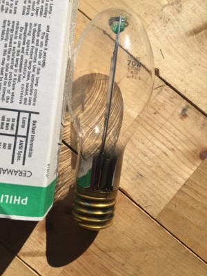 Philips Ceramalux C70S62/ALTO 70W HPS High Pressure Sodium Light Bulb ...