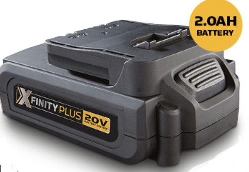 NEW Xfinity Plus Li-ion 20V 2.0Ah Battery Ferrex Workzone Titaniun Aldi ...