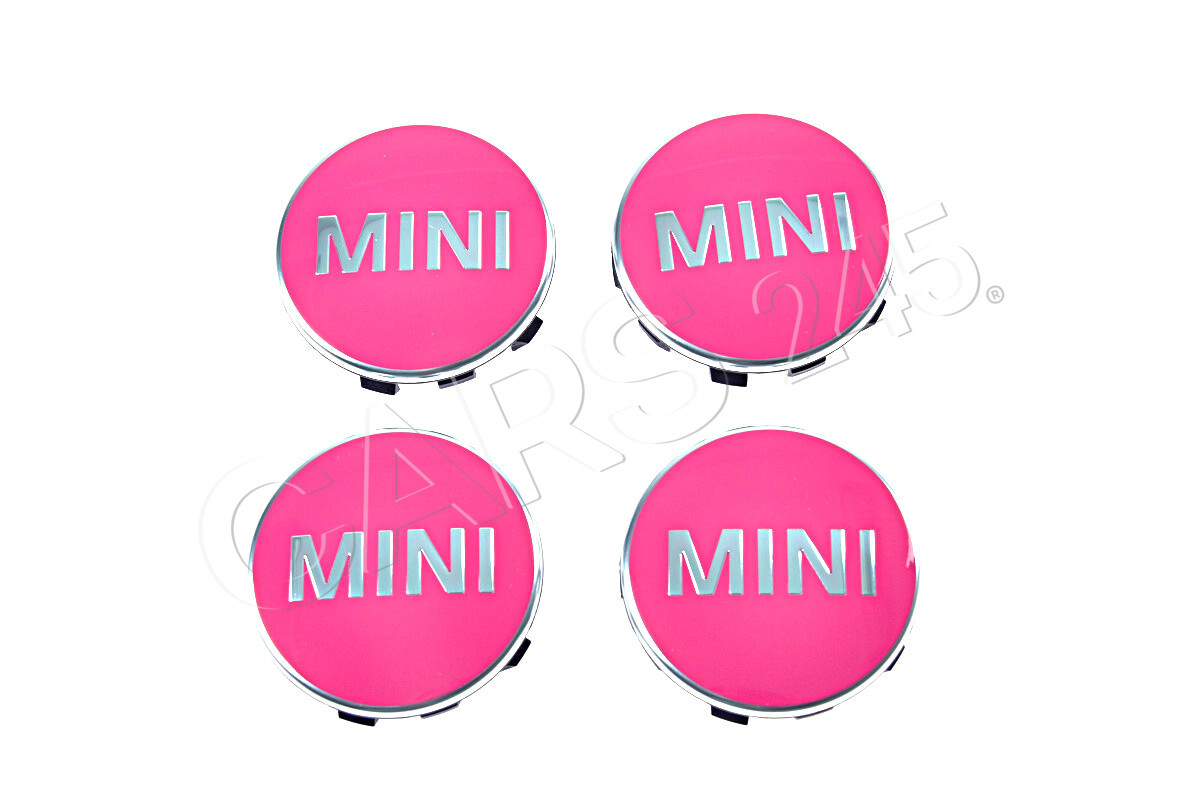 Genuine MINI Cooper Jcw One F54 F55 F56 F57 F60 Hub Cap Mini Pink ...