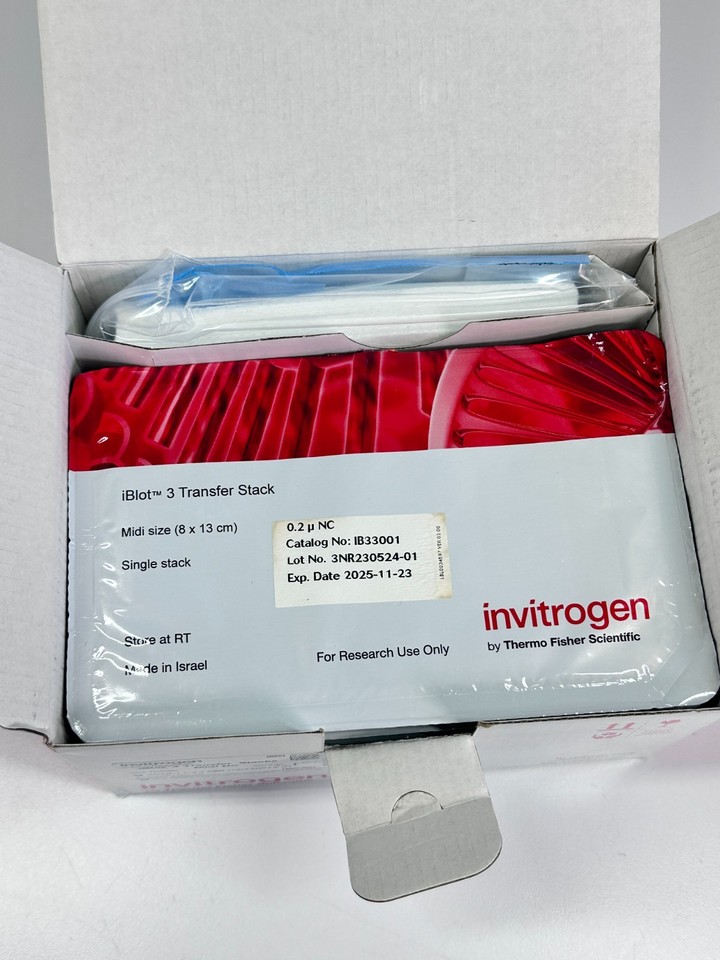 NEW Invitrogen iBlot 3 Transfer Stacks Midi NC IB33001 Exp.2025-11-23 ...