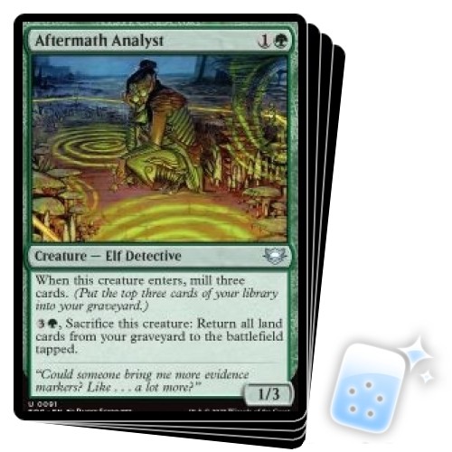 AFTERMATH ANALYST X4 Edge Of Eternities Commander Magic MTG MINT CARD ...