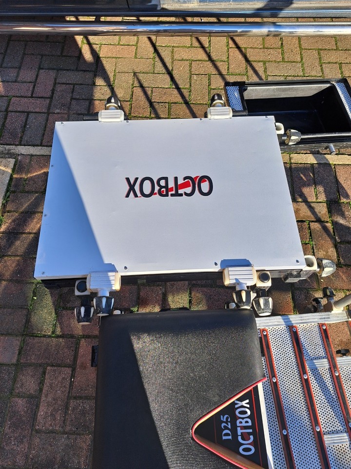 Octbox D25 Fishing Seatbox With Extras | eBay UK
