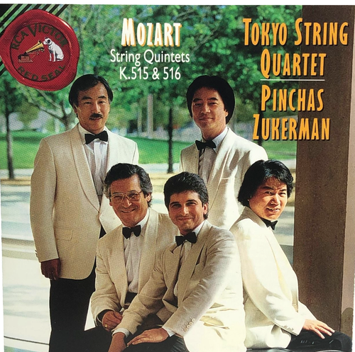 Mozart String Quintets K.515 & 516 CD Tokyo String Quartet RCA Red Seal ...