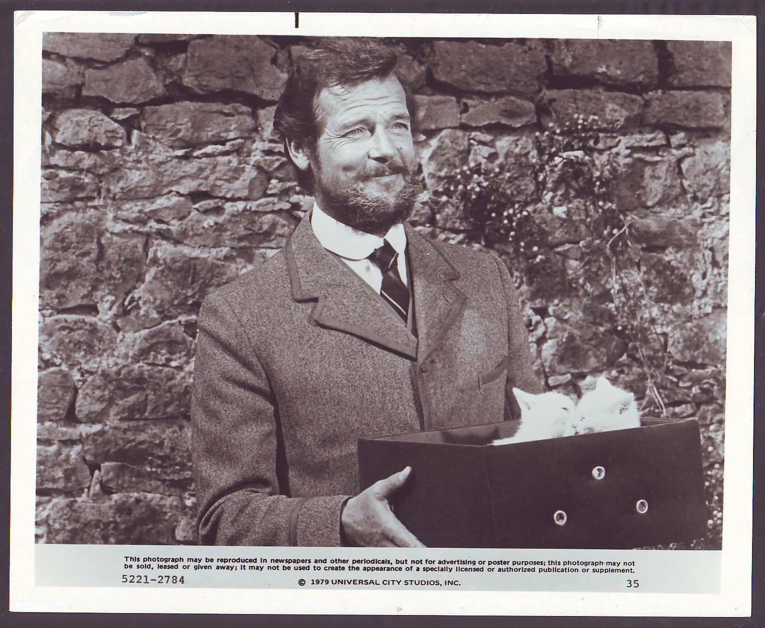 Roger Moore in Ffolkes (1979) BEARD WOW | eBay