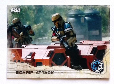 Scarif Attack Star Wars Rogue One Series 1 2016 Topps #60 | eBay