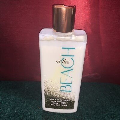 Bath & Body Works "At The Beach" Body Lotion 8 oz w/Shea, Aloe ...