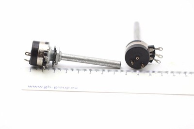 POTENTIOMETER PIHER 5M OHM LIN W ON/OFF NOS (NEW OLD STOCK) 1PC ...