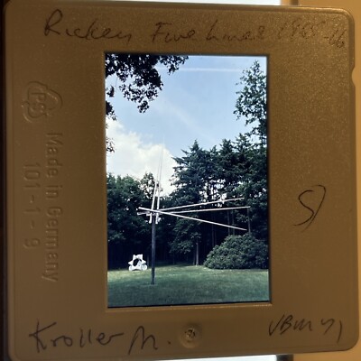 George Rickey “Five Lines" Kinetic Art 35mm Slide | eBay