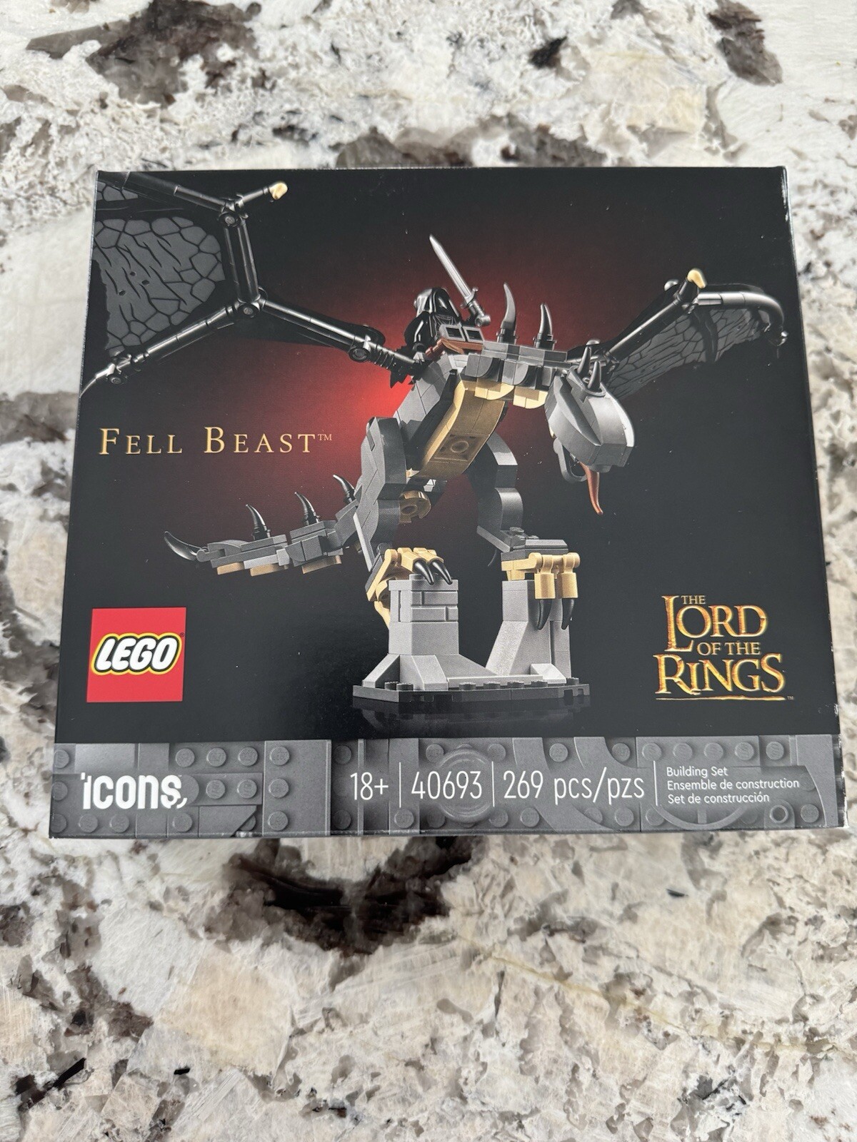 LEGO Fell Beast 40693 Lord of the Rings Exclusive New Sealed Retired | eBay