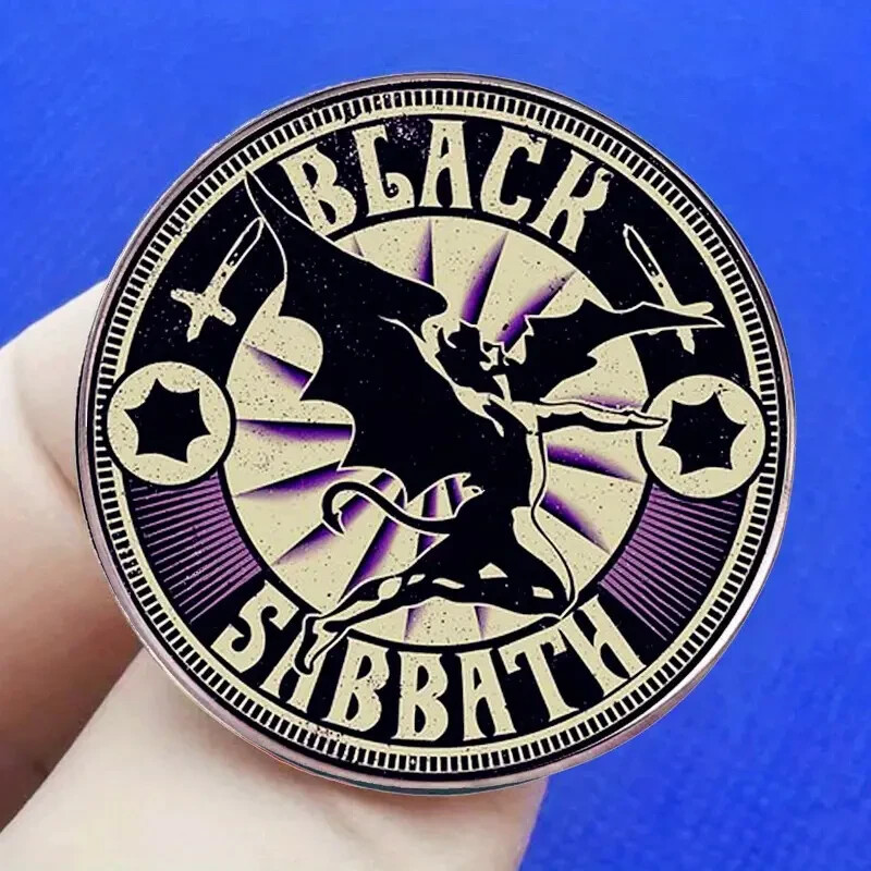 Black Sabbath Ozzie Osbourne Star Rock Band Pin Badge | eBay UK