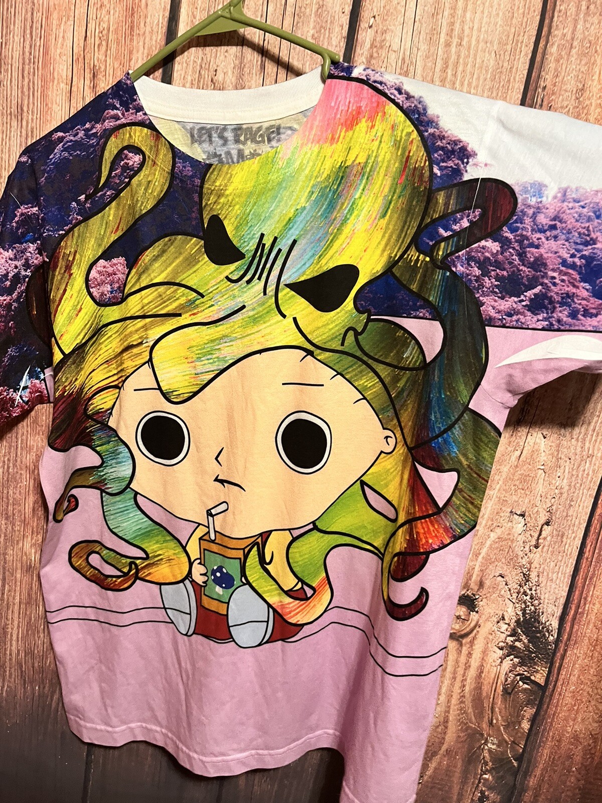 Let’s Rage Clothing Stewie Griffin Family Guy T Shirt… - Gem
