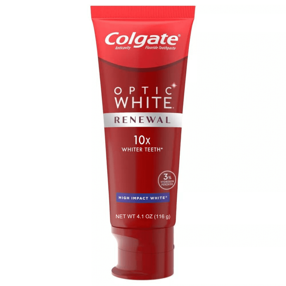 Colgate Optic White Renewal High Impact Whitening Toothpaste - 4.1 oz ...
