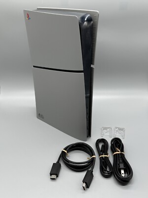 Grey PlayStation 5 Slim 1TB Digital Version PS5 Console 30th ...