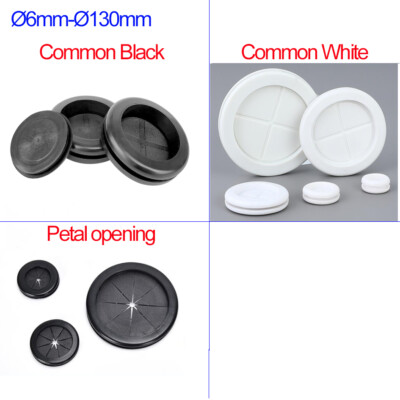 Blanking Grommets Rubber Grommet Closed Gromet Blind Plug Bung Bungs ...