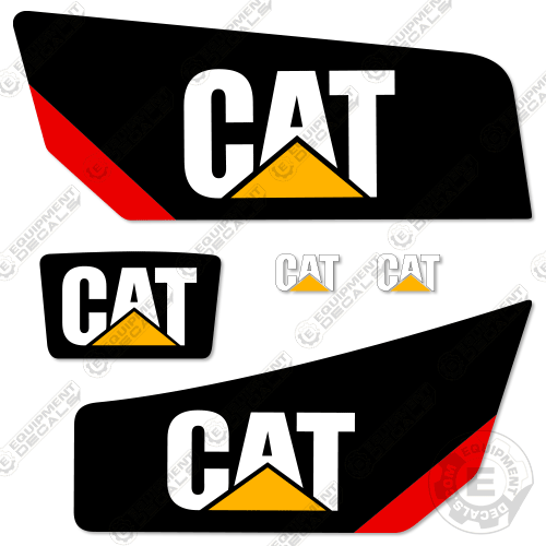 Fits Caterpillar Mitsubishi 2ET3500 Forklift Decal Kit - 7 YEAR 3M ...