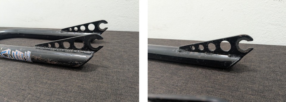 Race Inc RF-M Slantline Leading Edge fork 20" OG black OG decals 1980s ...