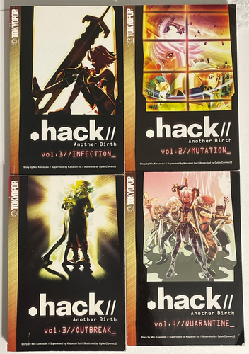 .hack Another Birth - Vol. 1-4 Complete Set - English Manga - Great Cond. | eBay