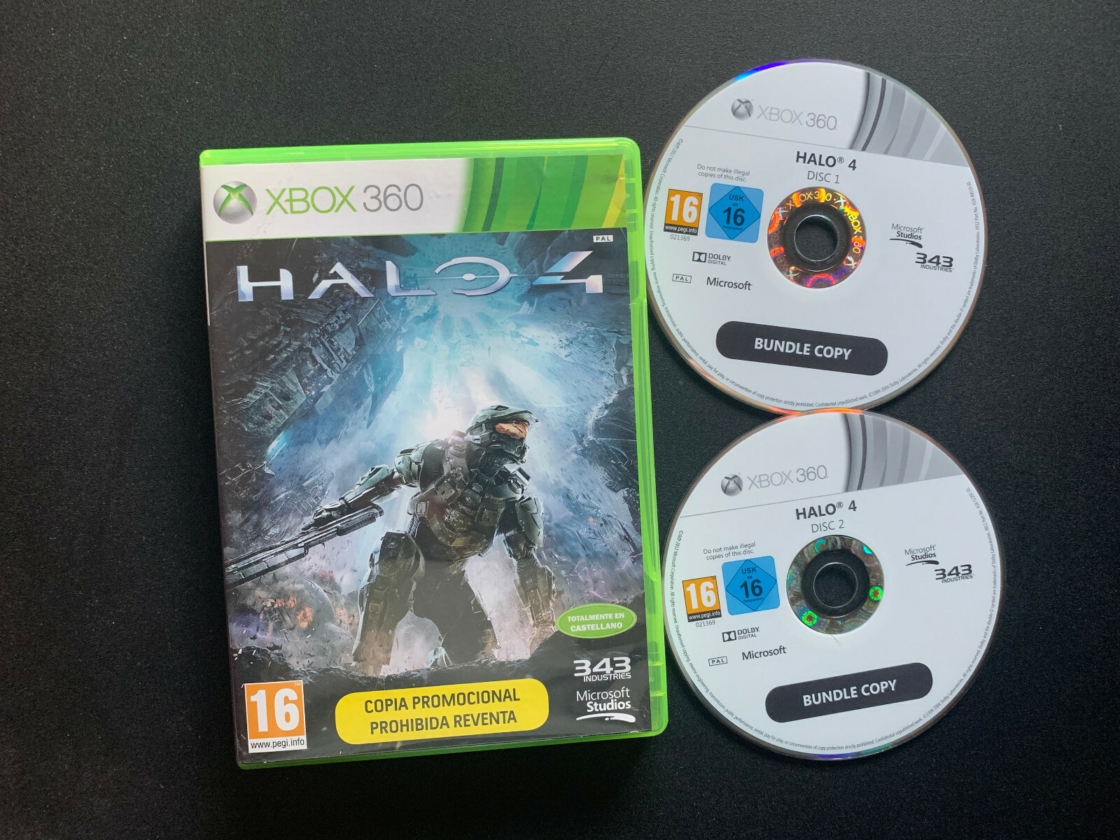 Halo 4 Promo Version XBOX 360 PAL SPANISH | eBay